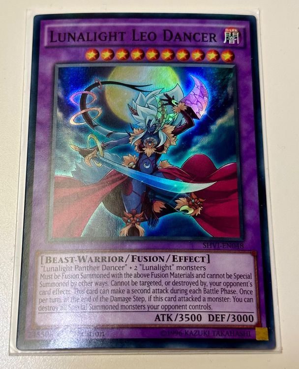 Yu-Gi-Oh! / Lunalight Leo Dancer / Super Rare / SHVI-EN048 (Neu und originalverpackt) in Lauerz ...
