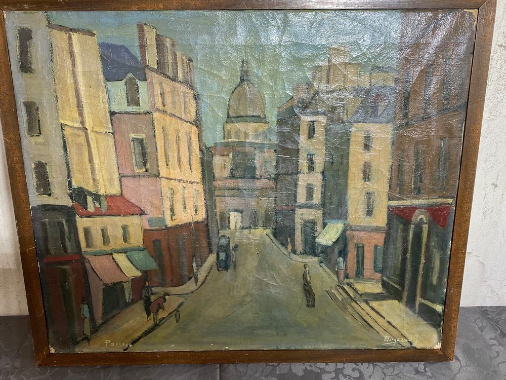 Georges BORGEAUD (1914-1998) Tableaux peinture sur toile (Gebraucht) in ...