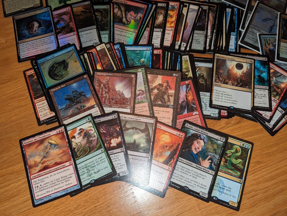 Über 150 Magic the Gathering Karten Alt bis Neu (Gebraucht) in ...