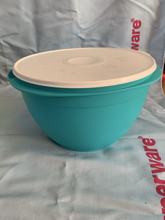 Wunderschöne Tupperware Große Schüssel 10 Liter Fotos