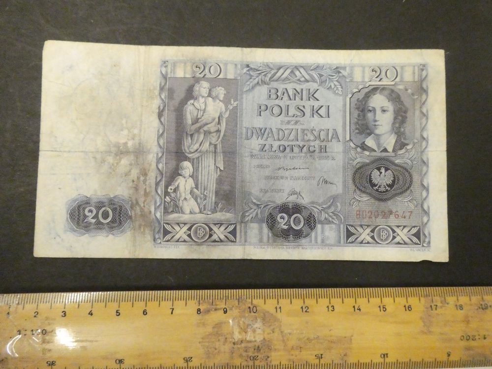 Polen 1936 20 Zlotych | Kaufen auf Ricardo