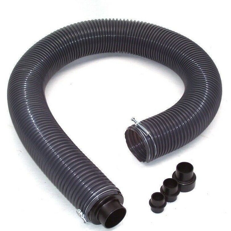 55687 - Absauganlage 550W + Adapterset Absaugung Späne (Neu und ...