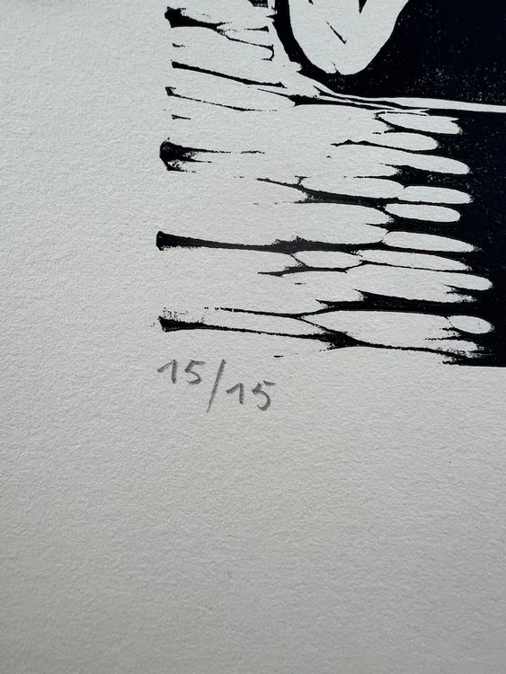 Arthur Richard Moll (1929) Holzschnitt handsigniert. (Gebraucht) in für ...