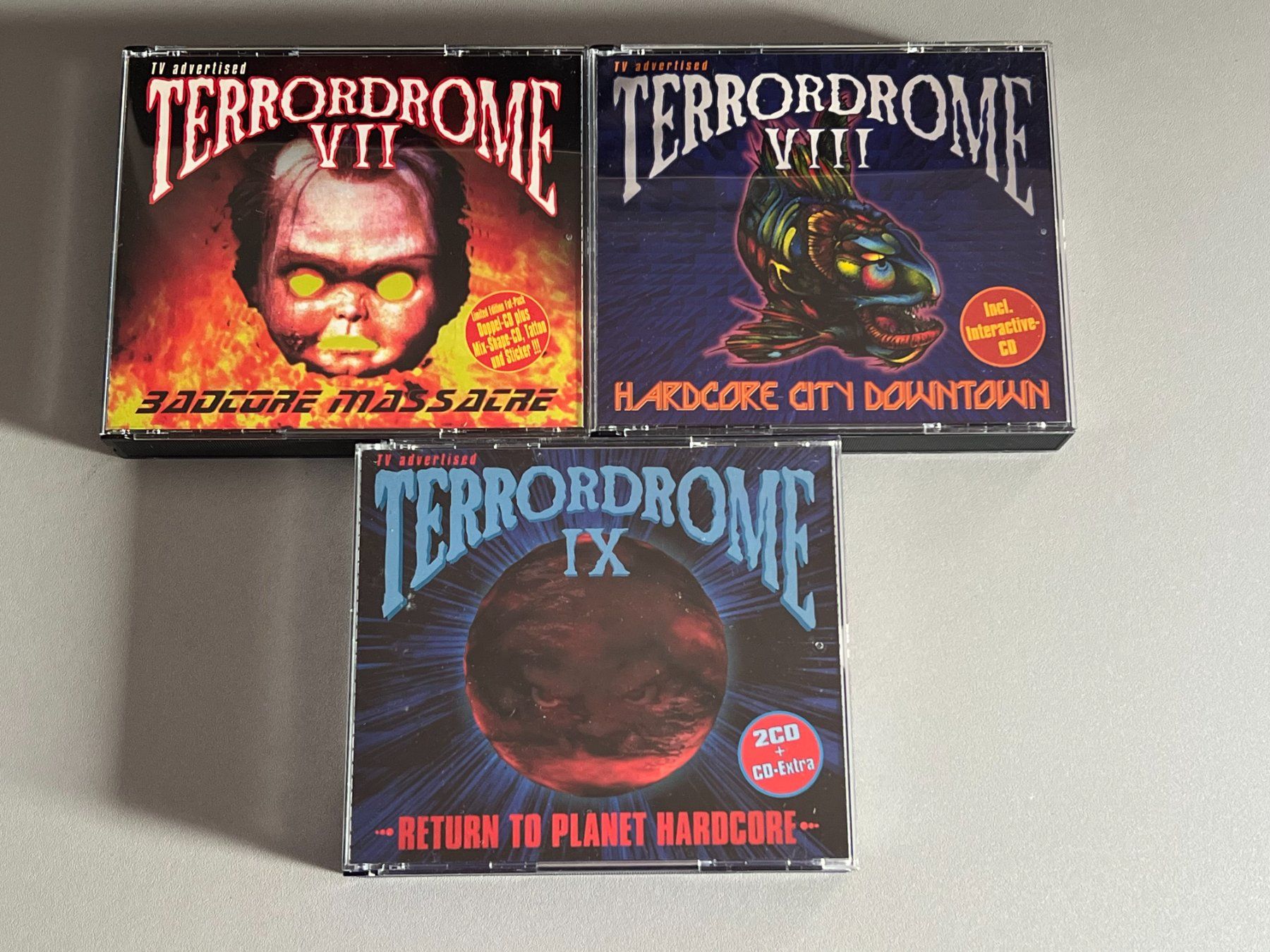 Terrordrome VII, VIII & IX (CD,s Compilations) (Gebraucht) in Rivera ...