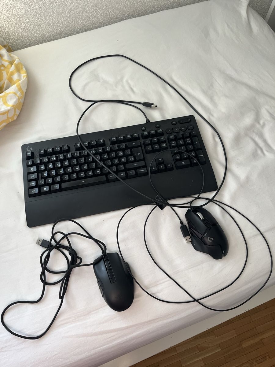Logitech g213 g502 hero razer naga x (D'occasion) à Avenches pour CHF 5 ...