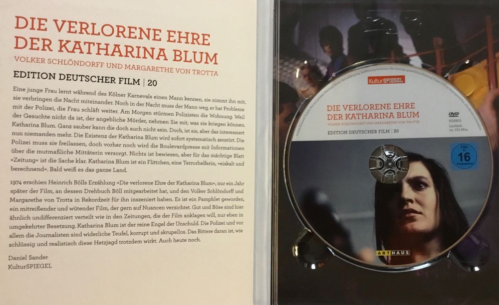 Die verlorene Ehre der Katharina Blum - Deutscher Film 1975 | Kaufen auf Ricardo