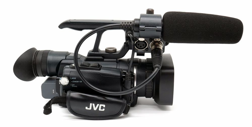 JVC GY-HM100E FULL HD Camcorder, 10x opt. Zoom, 3CCD (Gebraucht) in ...