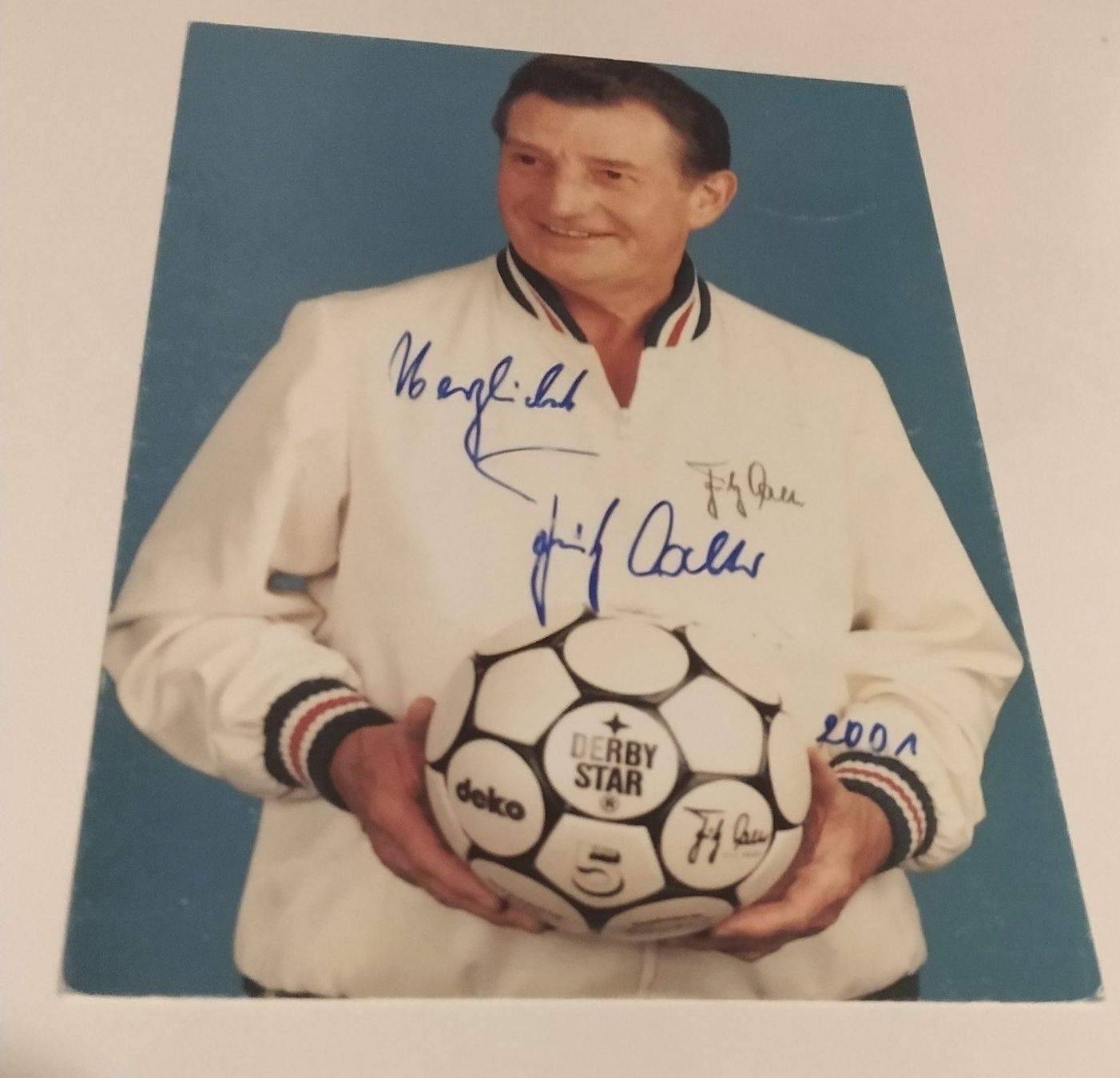 + Fritz Walter Weltmeister ,Kapitän 1954 BRD Elf O. Signiert (Gebraucht ...