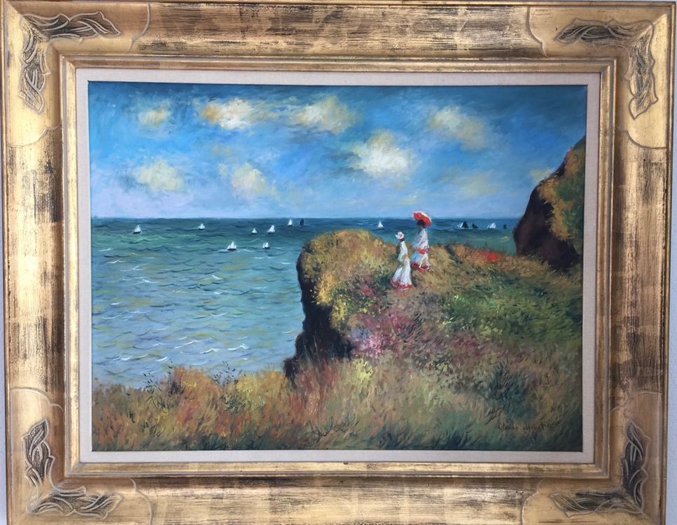 Claude Monet Ölbild auf Leinwand (Gebraucht) in Romanshorn für CHF 2500 – nur Abholung auf ...