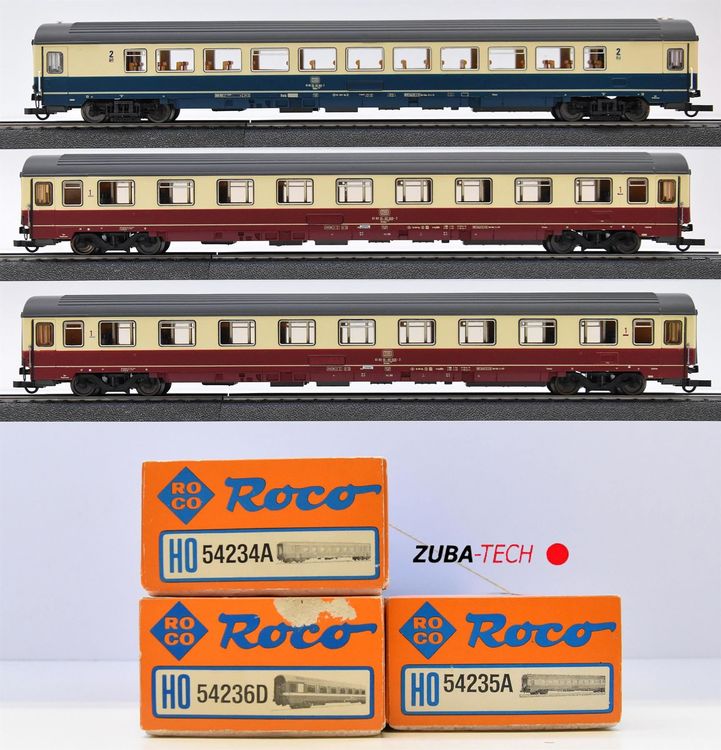 Roco 3x D-Zug Wagen DB H0 WS mit OVP (Gebraucht) in St. Gallen für CHF ...