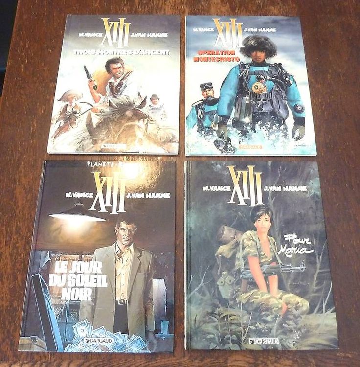 Lot 4 BD Série XIII de Van Hamme T9,11et 16 en EO (D'occasion) à Le ...