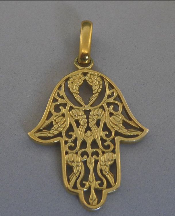 Anhänger 925 vergoldet Fatima Hand Engel wie Glambou Sabo (Gebraucht) in Schaan für CHF 19 – mit ...