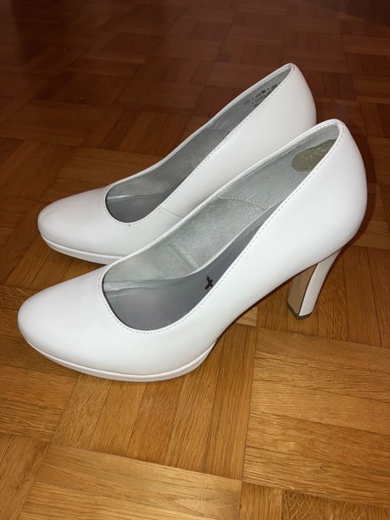 Weisse Pumps (Gr. 39) | Kaufen auf Ricardo