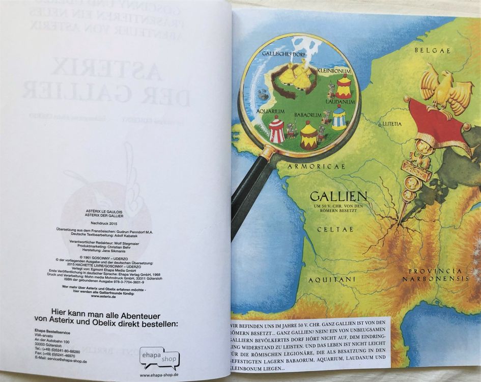 ASTERIX - Band 1 - Der Gallier | Kaufen auf Ricardo