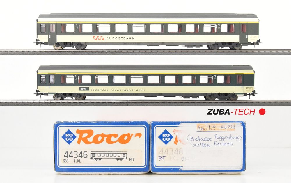 Roco 2x EW IV Personenwagen der SOB/BT H0 WS mit OVP | Kaufen auf Ricardo