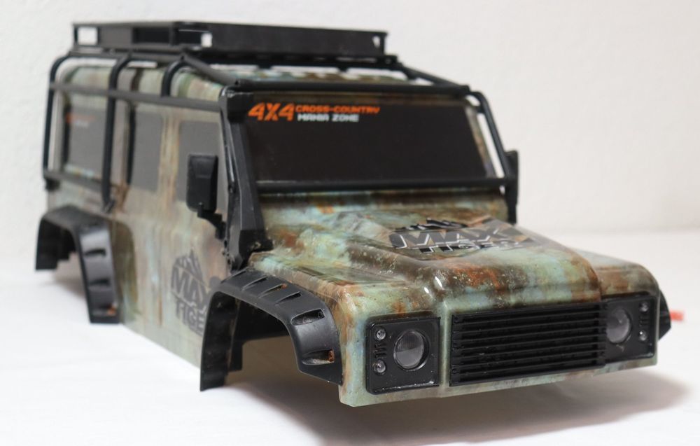Land Rover Defender D110 Karosserie 1:10 mit Licht | Kaufen auf Ricardo