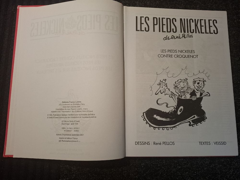 Les Pieds Nickeles Rene Pellos (Usato) a Motto Blenio per CHF 8 – con ...