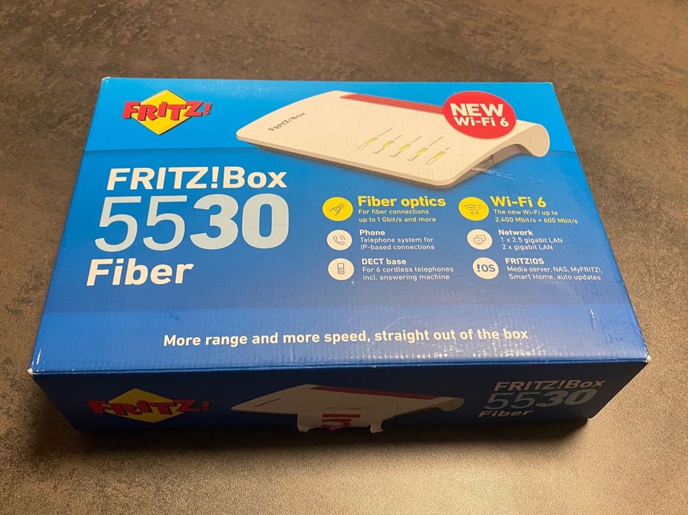 Fritzbox 5530 Fiber Wi-Fi 6 AON (Neu und originalverpackt) in Küsnacht ...