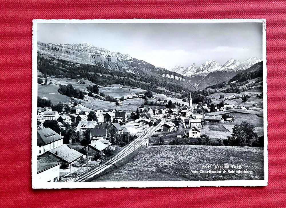 Nesslau - Bahnhof - Bodensee-Toggenburg Bahn - 1947 | Kaufen auf Ricardo