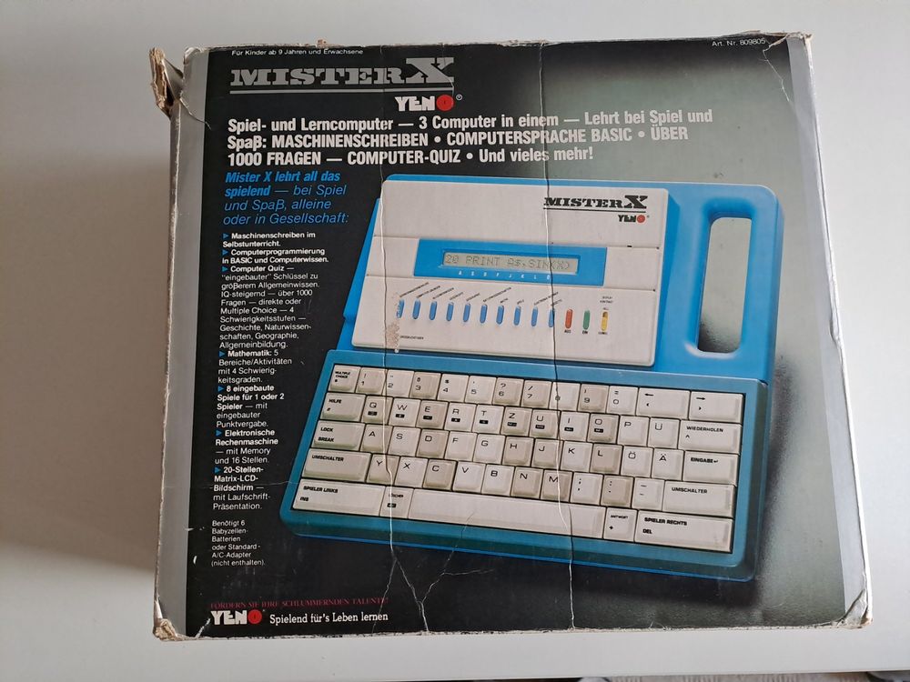 Lerncomputer Mister X von Yeno (Gebraucht) in Flühli LU für CHF 30 ...