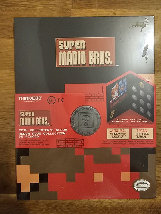 Super Mario Bros. Coin Collectors Album (Neu und originalverpackt) in ...