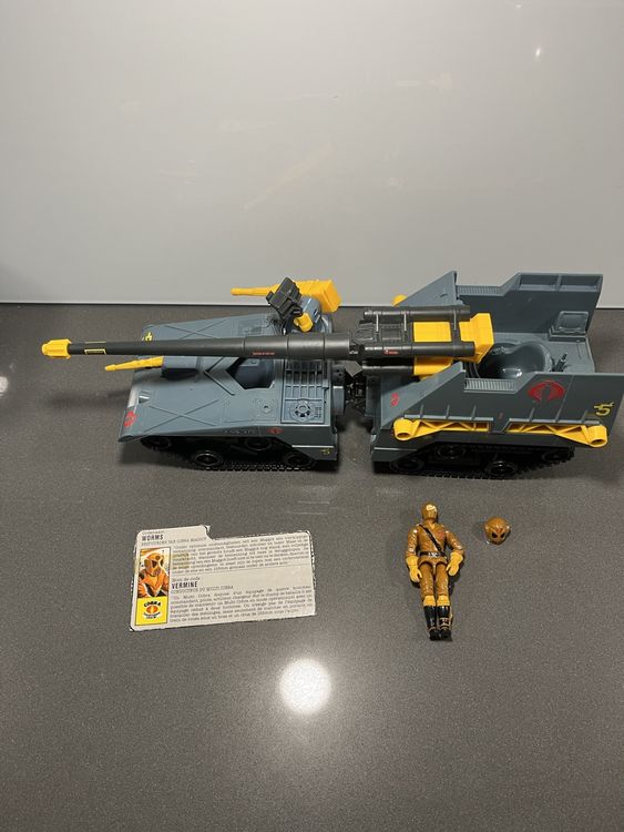 G.I. JOE Cobra Maggot (1987) + W.O.R.M.S (99% complete) | Kaufen auf ...