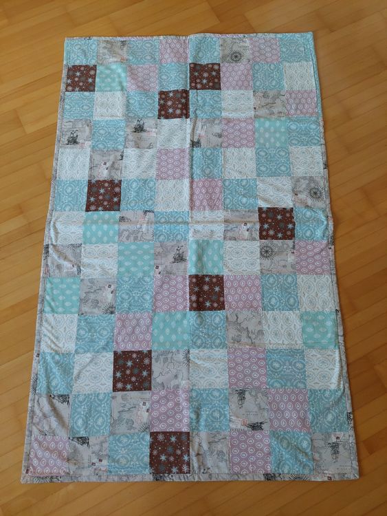Patchwork Decke Krabbeldecke pastell (Gebraucht) in Remetschwil für CHF 1 – mit Lieferung auf ...
