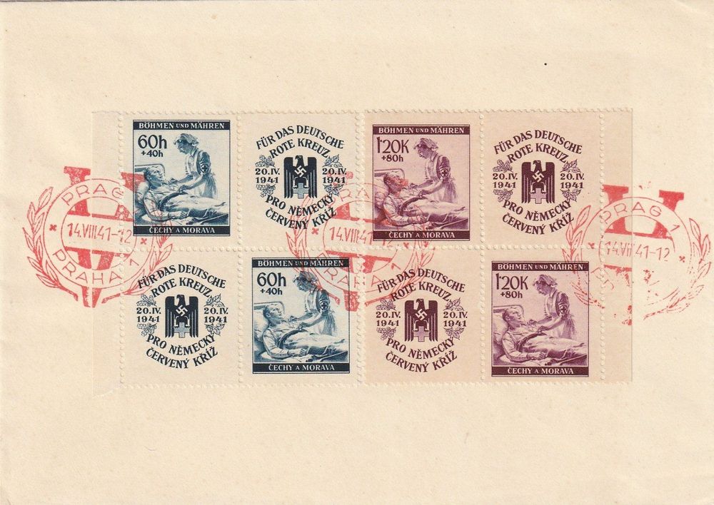 .: Böhmen u.Mähren Satzbeleg 1941 (Prag) | Kaufen auf Ricardo