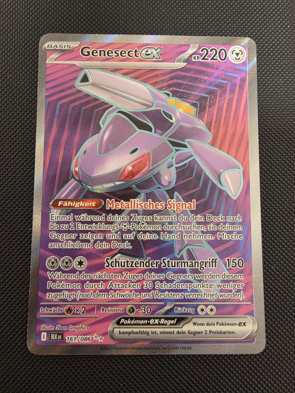 Pokémon TCG – BLK Genesect ex 161/086 🇺🇸 (Gebraucht) in Aadorf für CHF ...
