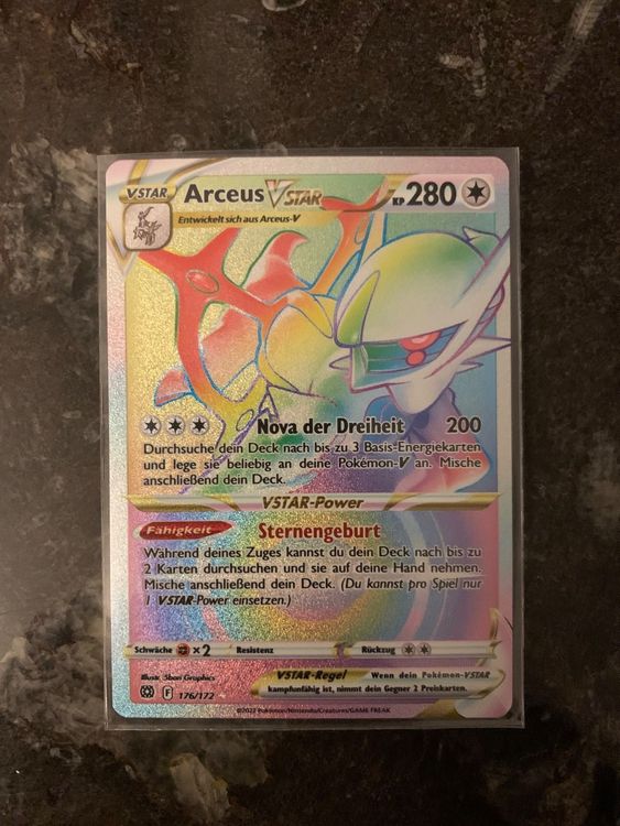 Arceus Rainbow Vstar boosterfrisch | Kaufen auf Ricardo