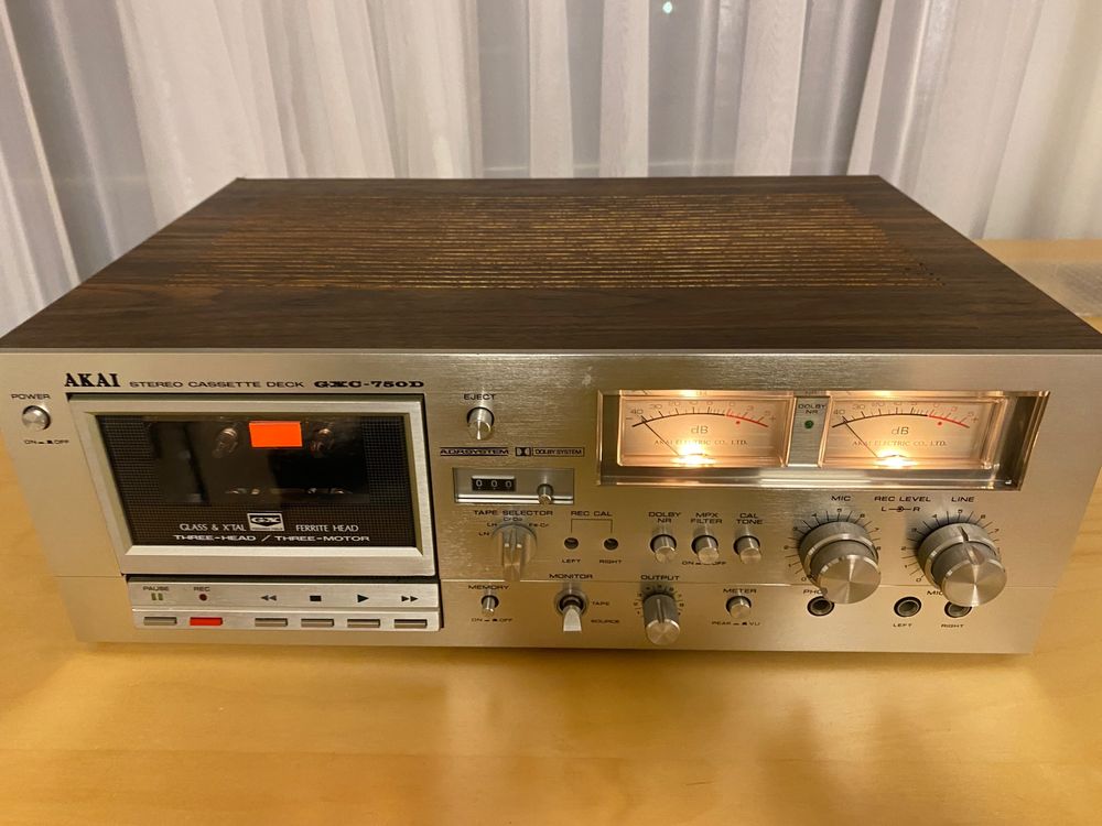 AKAI GXC 750d casette desk | Kaufen auf Ricardo