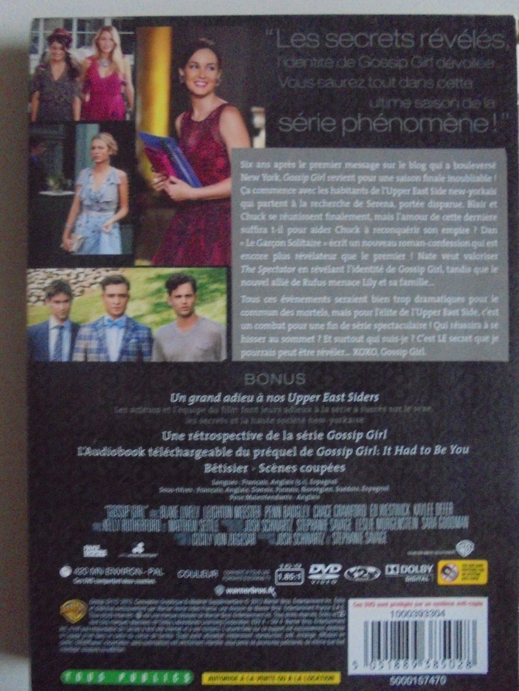 " Gossip Girl " intégrale saison 6 / 3 DVD. en F / E /ESP (D'occasion ...