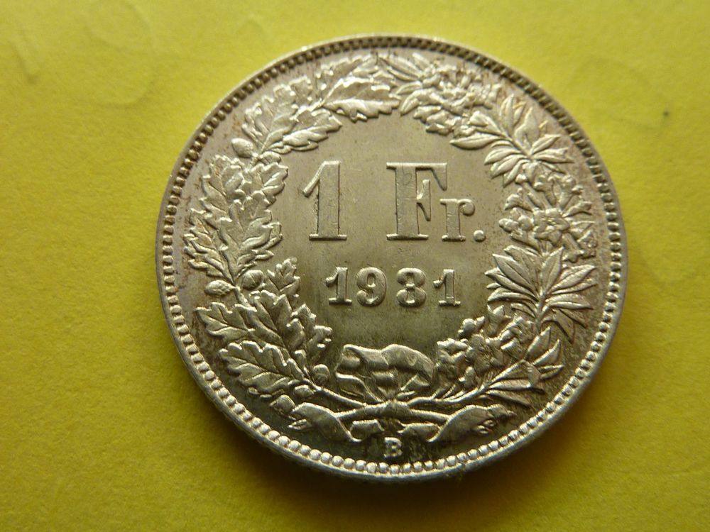 1 Fr. 1931 vz - unz. (Neu (gemäss Beschreibung)) in Seon für CHF 9.9 – mit Lieferung auf Ricardo ...
