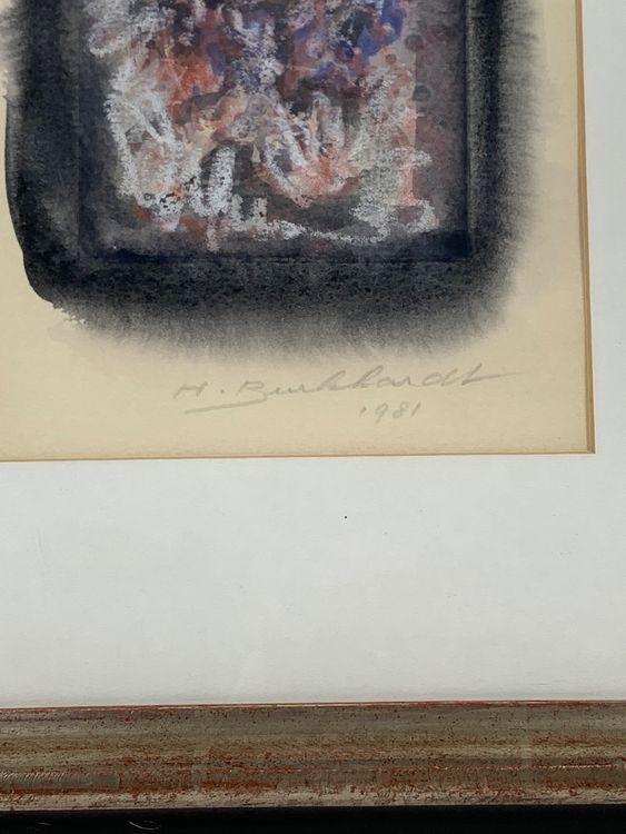 Hans Gustav Burkhardt (1904-1994) Aquarell (Gebraucht) in für CHF 125 ...