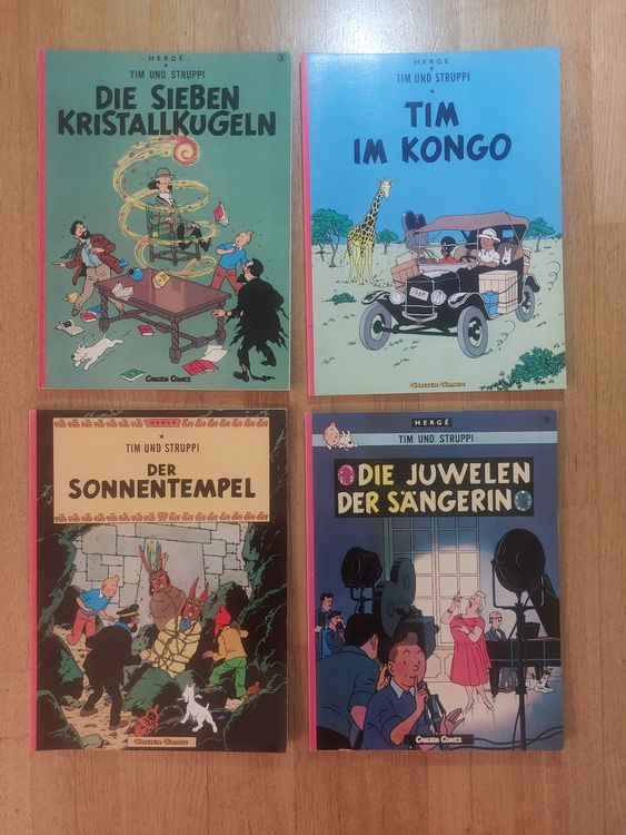 4 Tim und Struppi Comics Kult Comic-Bücher (Gebraucht) in Ostermundigen ...