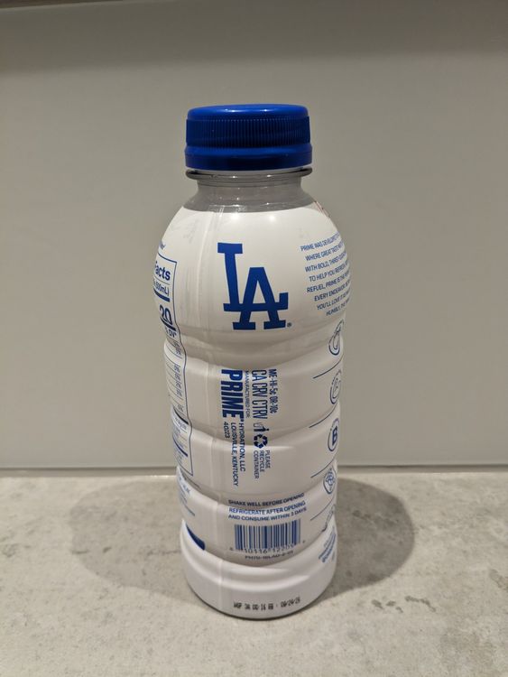 Prime Hydration Drink - Los Angeles Dodgers (Neu und originalverpackt ...