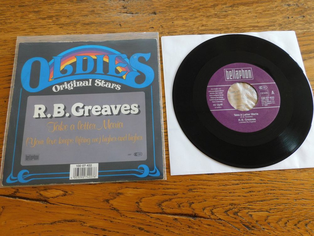 R.B. Greaves – Take A Letter Maria (Gebraucht) in Emmenbrücke für CHF 3 ...