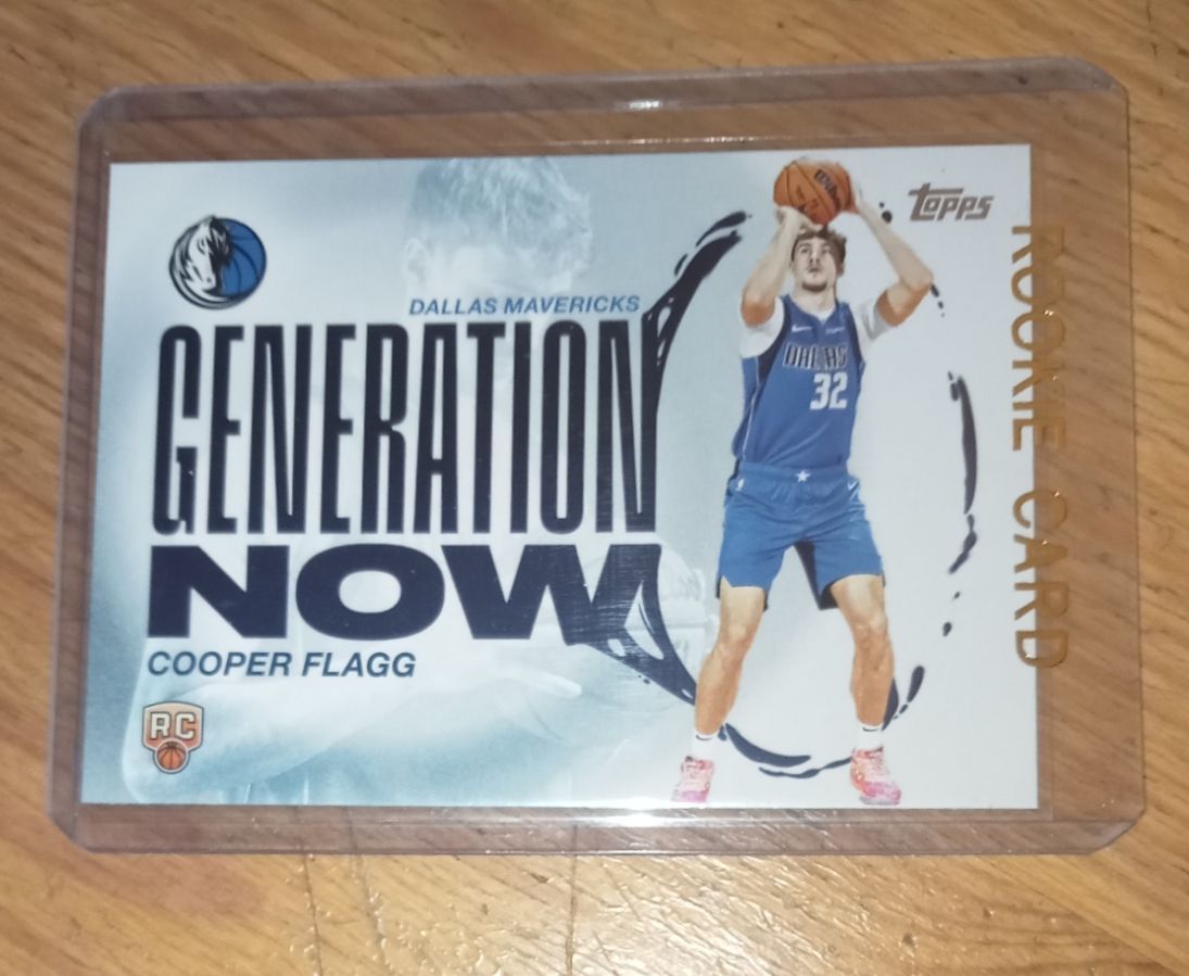 Cooper Flagg Topps Generation Now RC NBA card (Neu (gemäss Beschreibung ...