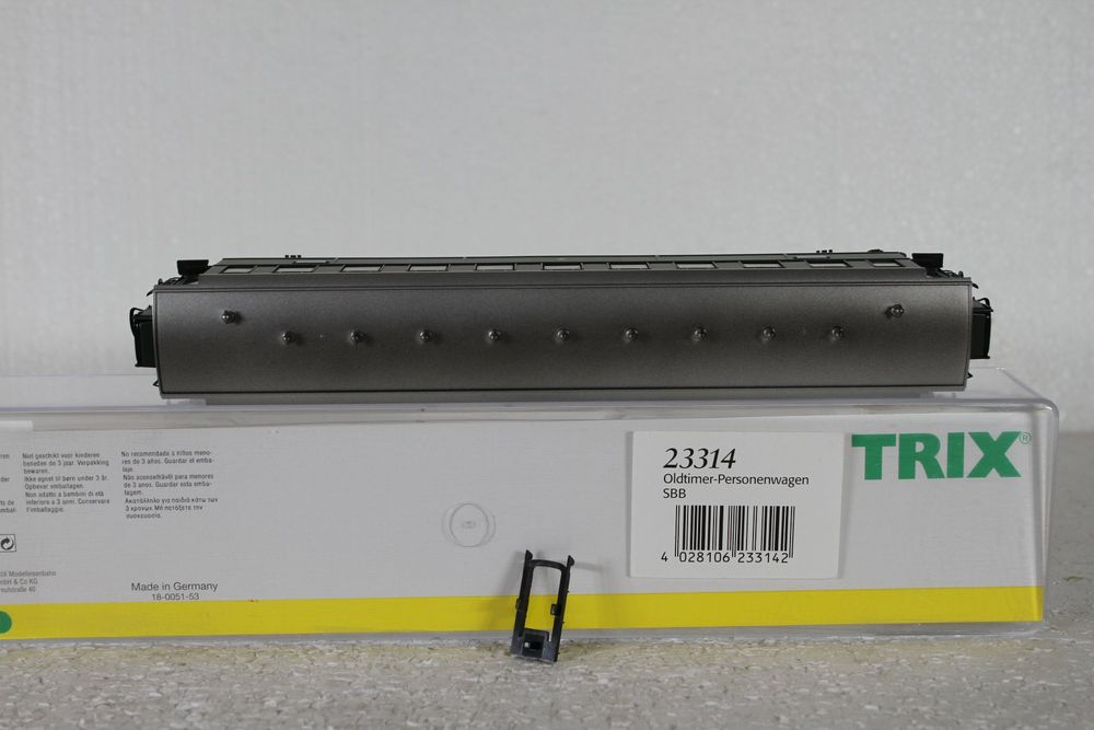 Trix 23314 SBB Oldtimer Personenwagen Ep. II (3) (Neu (gemäss ...