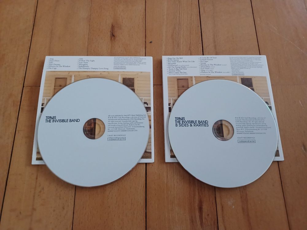 Travis The Invisible Band Box Set 2x LP Clear Vinyl + 2x CD | Kaufen ...