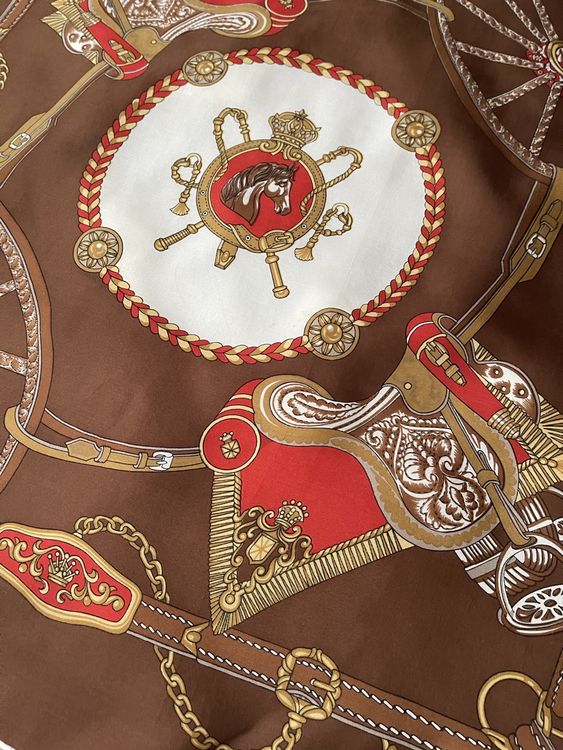 Pierre Charrier – Vintage Seidentuch 100 % Seide · 73 × 77 (Gebraucht ...
