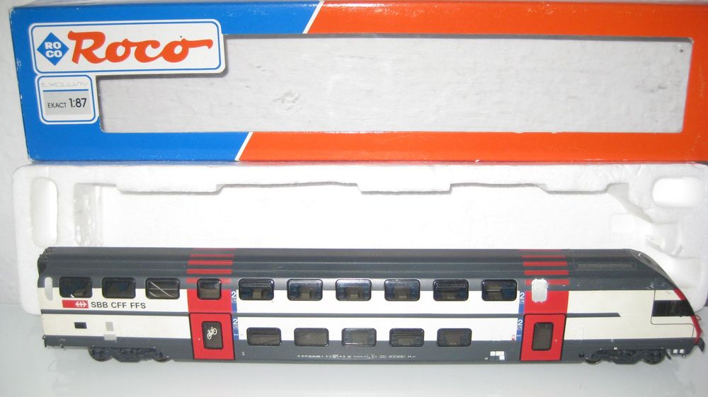 Roco 45464.1 IC 2000 Doppelstock Steuerwagen DC (Gebraucht) in Yverdon ...