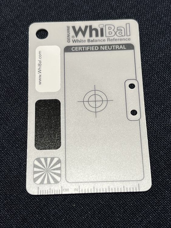Whibal G7 Weissabgleichkarte | Kaufen auf Ricardo