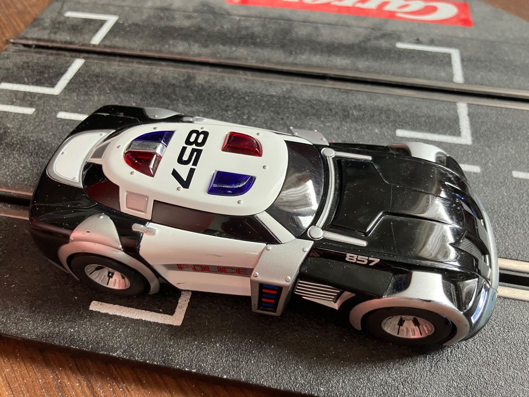 Carrera Digital 13 Car Force Raptor 30413 Fantasy Car Police (Gebraucht ...