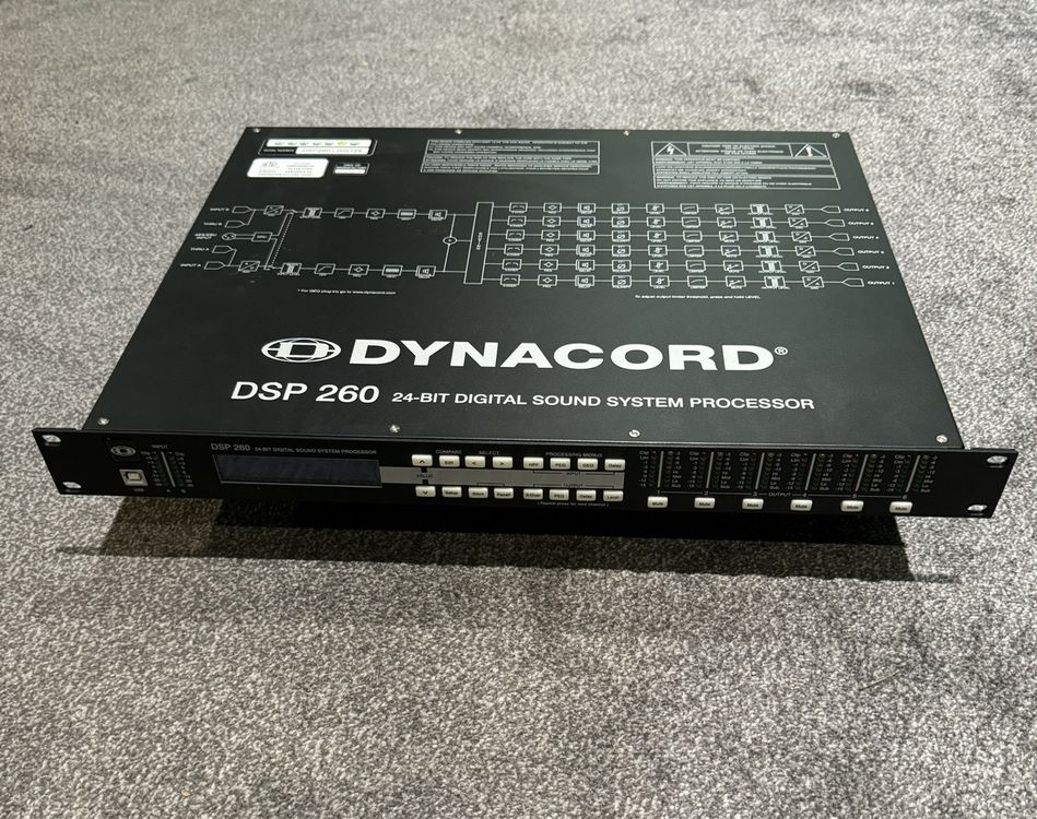 Dynacord DSP 260 - Digital Sound System Processor Gerät (Gebraucht) in Pfungen für CHF 400 – nur ...