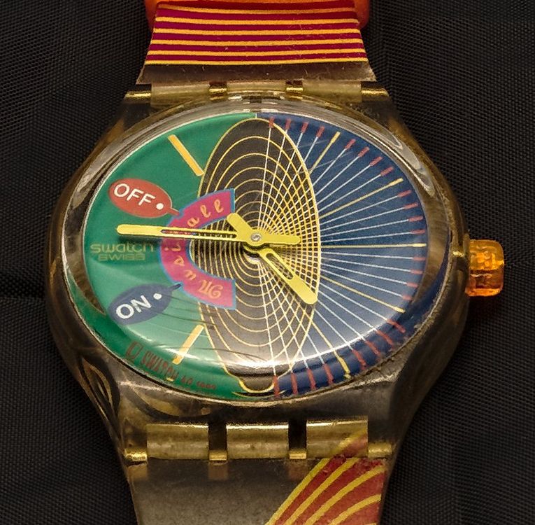 Originale Swatch Musicall von 1994: "Tambour" Ref-Nr: SLJ100 (Gebraucht ...