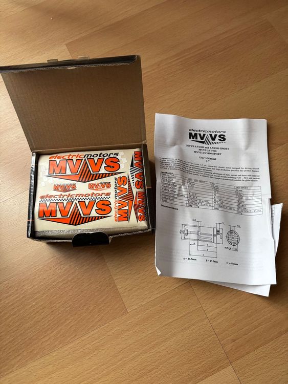 Elektro Motor MVVS 3.5/1400 (Neu und originalverpackt) in Oensingen für CHF 28 – mit Lieferung ...