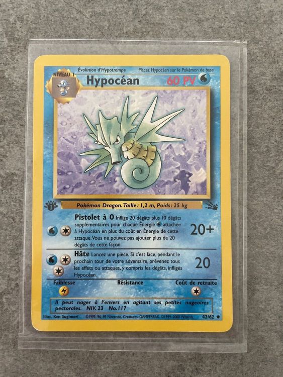 Hypocéan première édition (Pokemon) (Neuf (Voir description)) à Le ...
