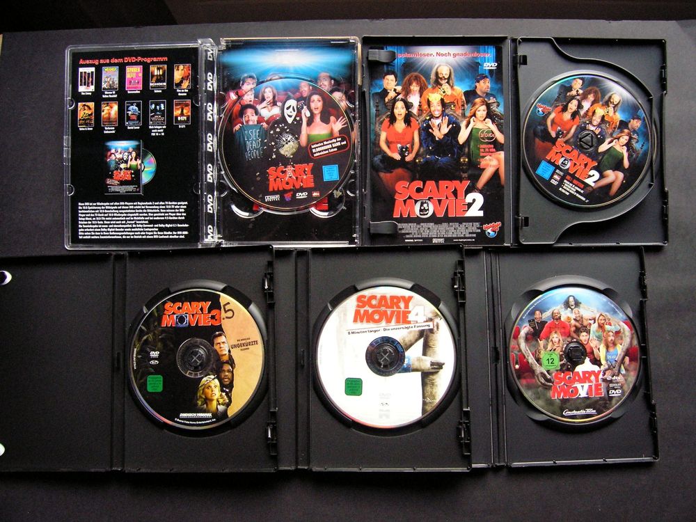 SCARY MOVIE DVD COLLECTION 1-5 (Gebraucht) in für CHF 19.5 – mit ...