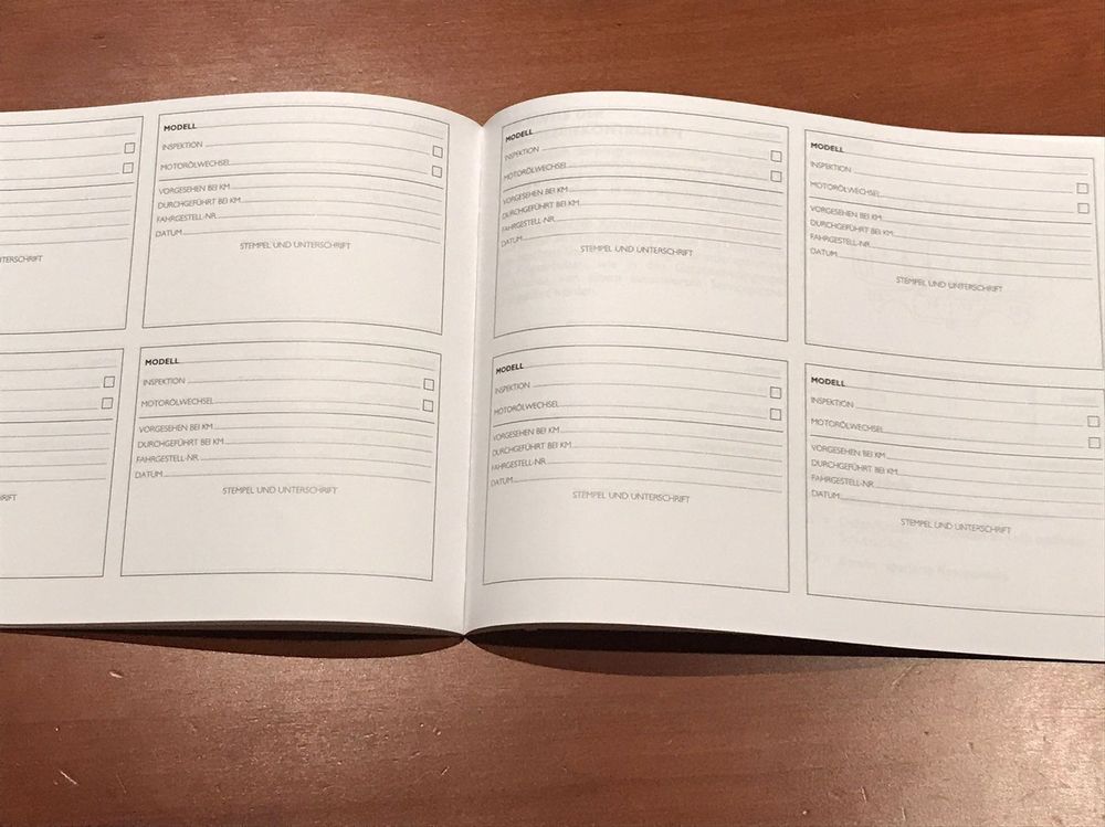 Fiat Serviceheft - Wartungsheft (Neu (gemäss Beschreibung)) in Muri für ...